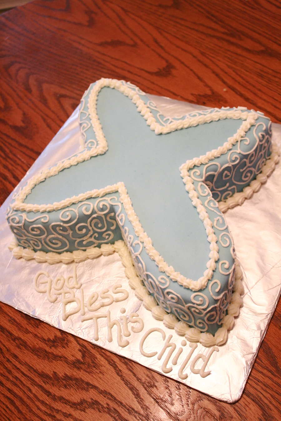 Baby Boy Baptism - CakeCentral.com