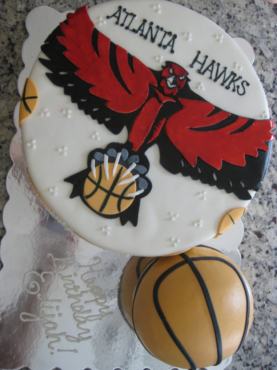 Elijah's Hawks Birthday Cake - CakeCentral.com