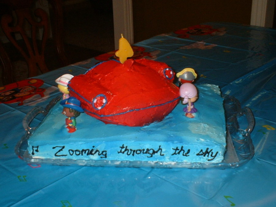 Little Einsteins 'rocket' Cake - CakeCentral.com