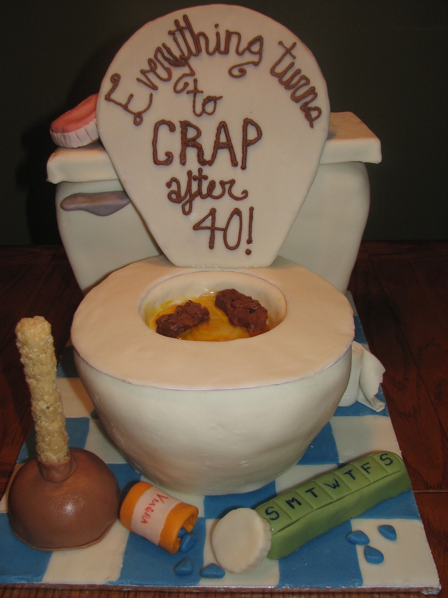 Toilet Cake #2 - CakeCentral.com