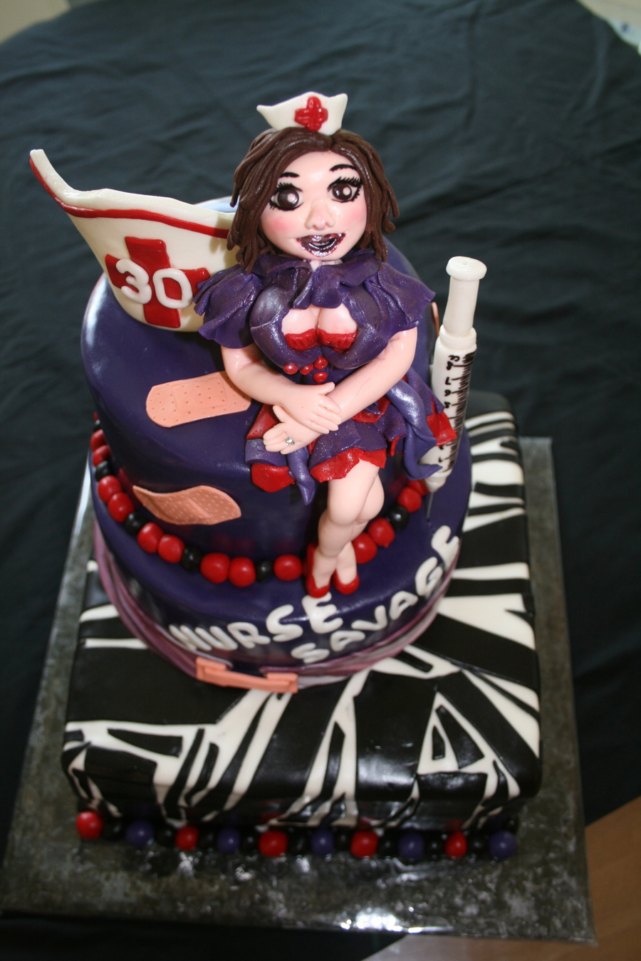 Nurse Birthday Cake - CakeCentral.com