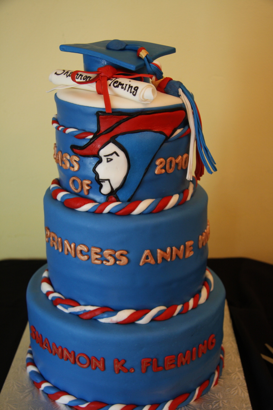 High School Graduation Cake - CakeCentral.com