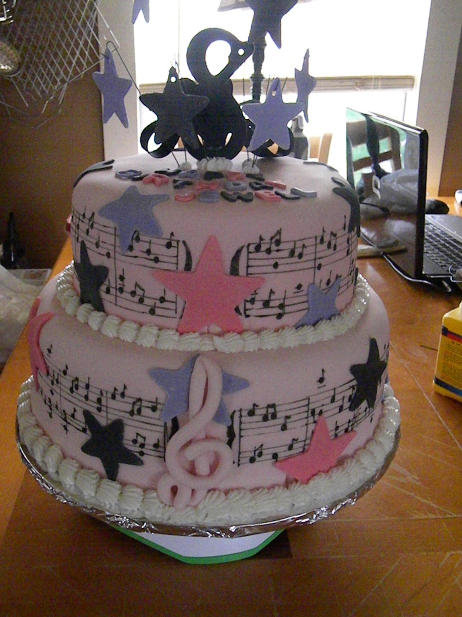 Justin Beiber Themed Inspired Birthday Cake - CakeCentral.com