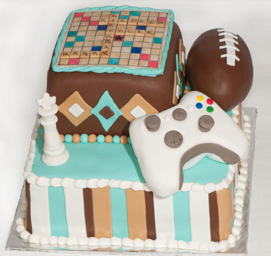 Favorite Games B'day Cake - CakeCentral.com