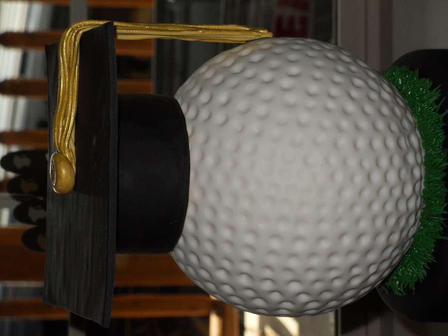 Golf Graduation - CakeCentral.com