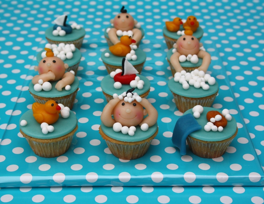 Little Babies Taking A Bath - CakeCentral.com