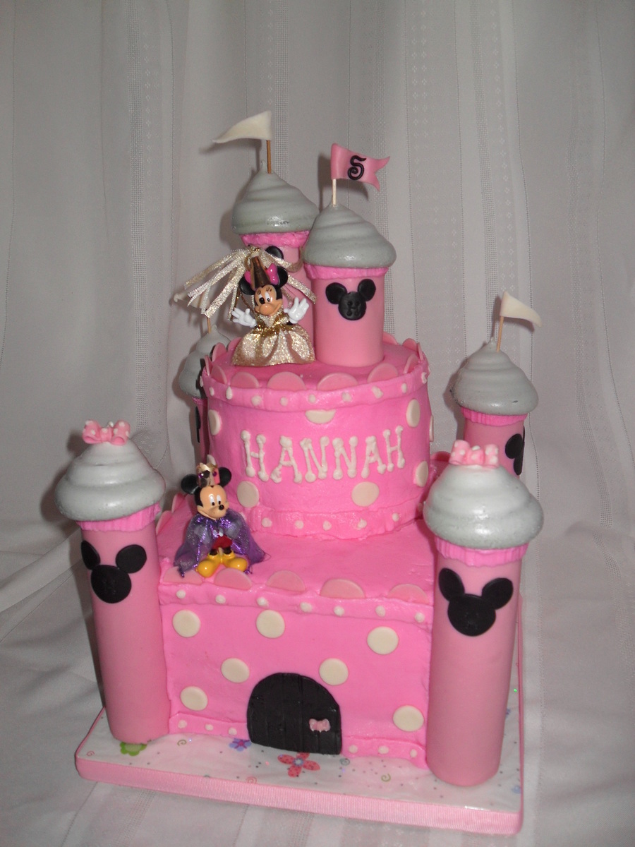 Mini Mouse Castle - CakeCentral.com