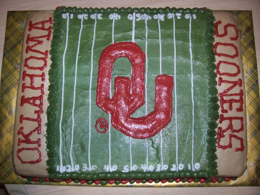Ou Birthday Cake - CakeCentral.com
