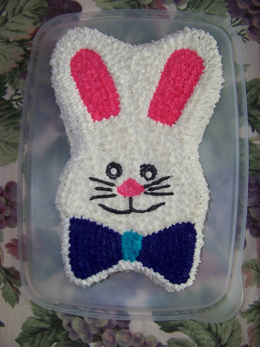 Bunny Cake - CakeCentral.com