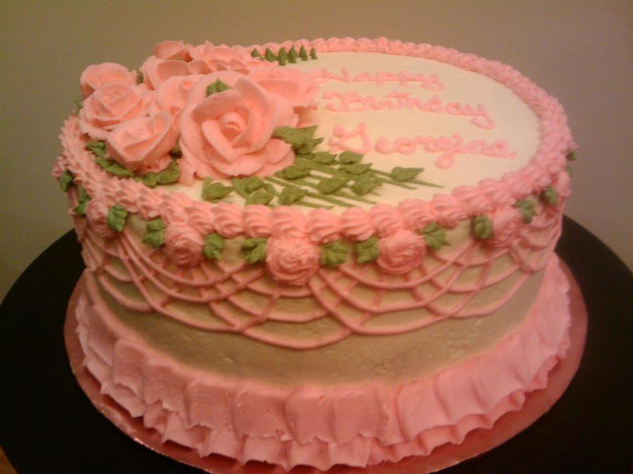 Happy Bday Georgina - CakeCentral.com