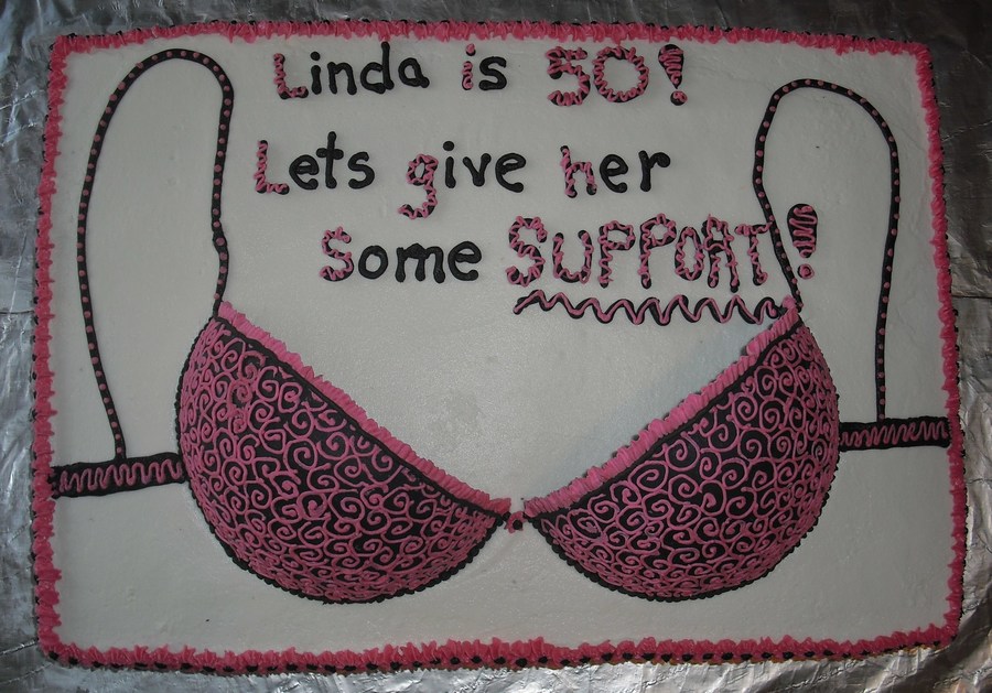 Support Cake For Womans 50Th Birthday - CakeCentral.com