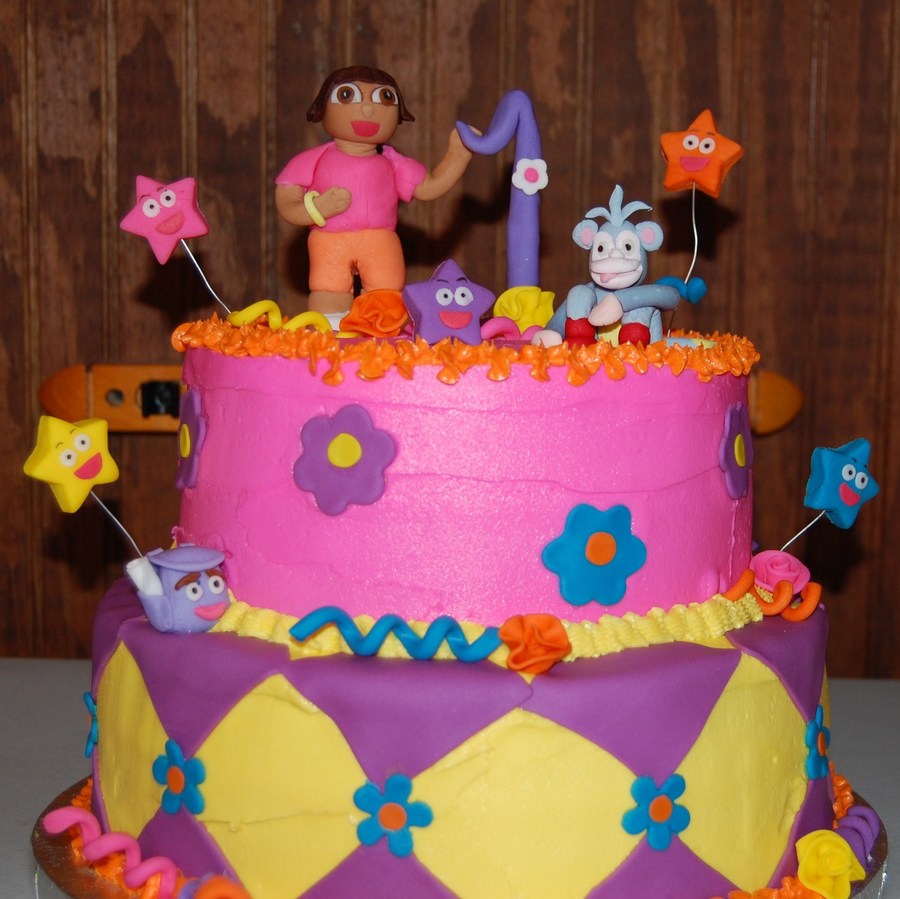 Dora And Boots - CakeCentral.com
