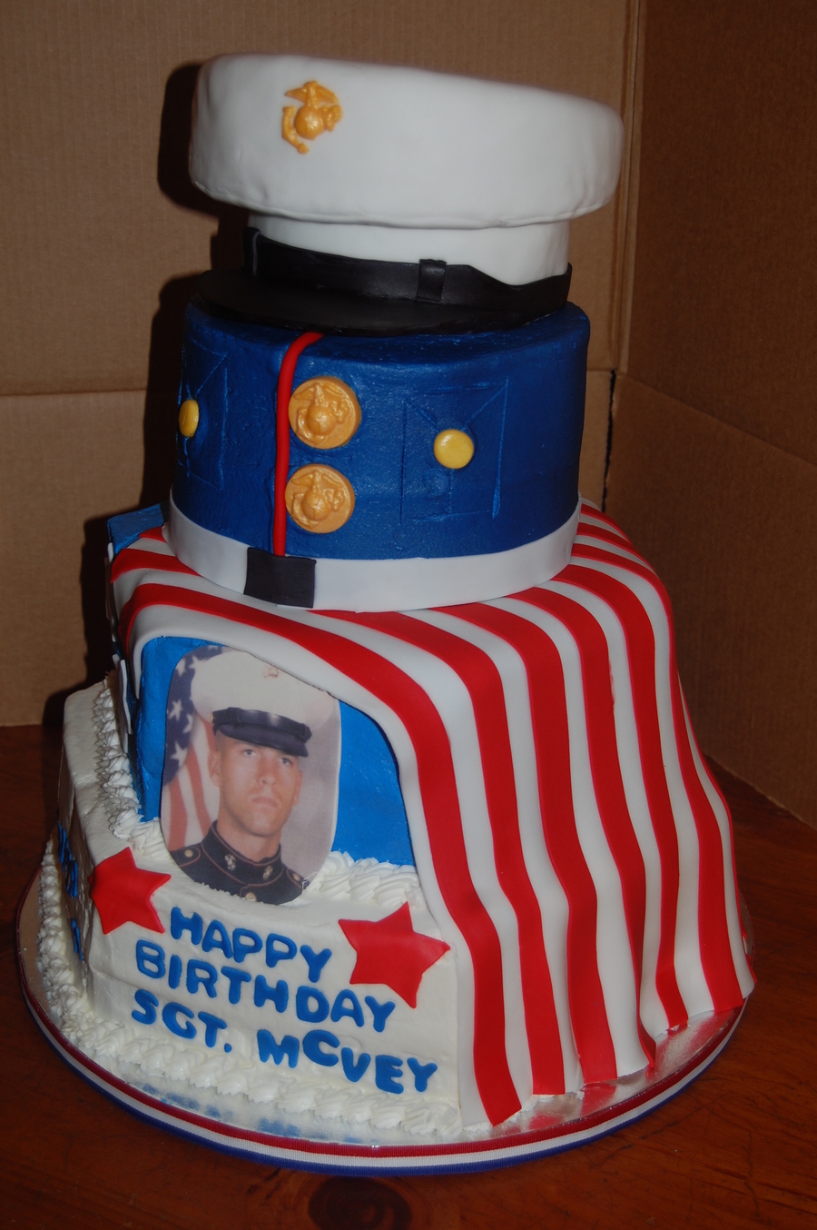 Happy Birthday Sgt - CakeCentral.com