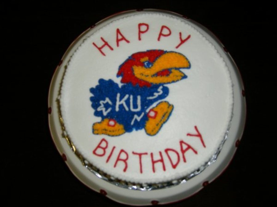 A Jayhawk Happy Birthday - CakeCentral.com