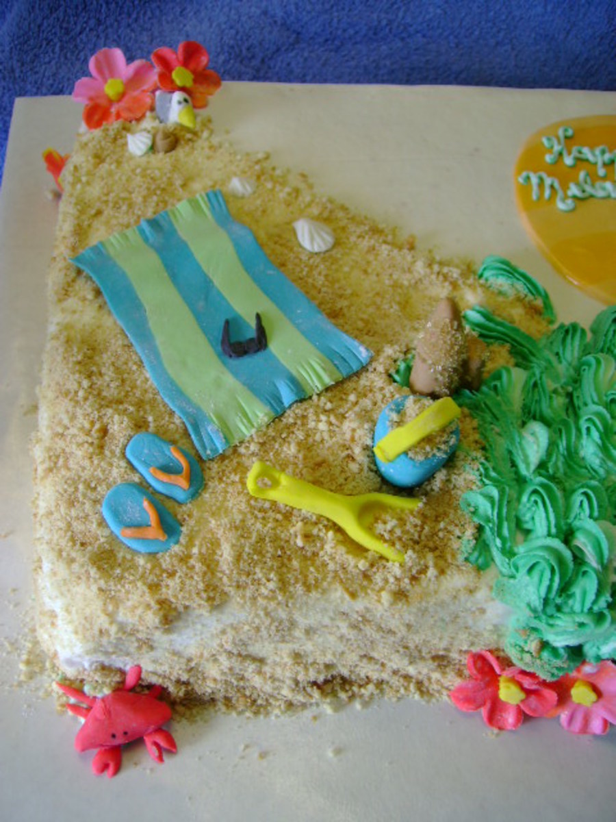 A Day At The Beach - CakeCentral.com