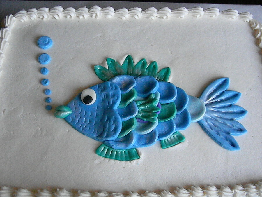 Rainbow Fish - CakeCentral.com