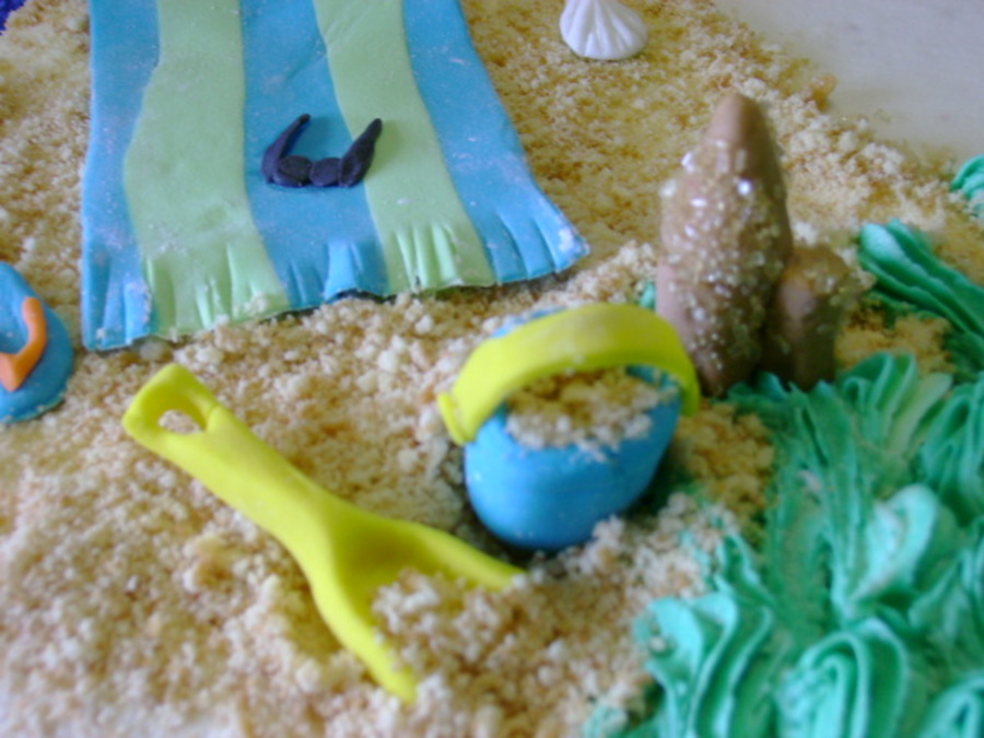 A Day At The Beach - CakeCentral.com