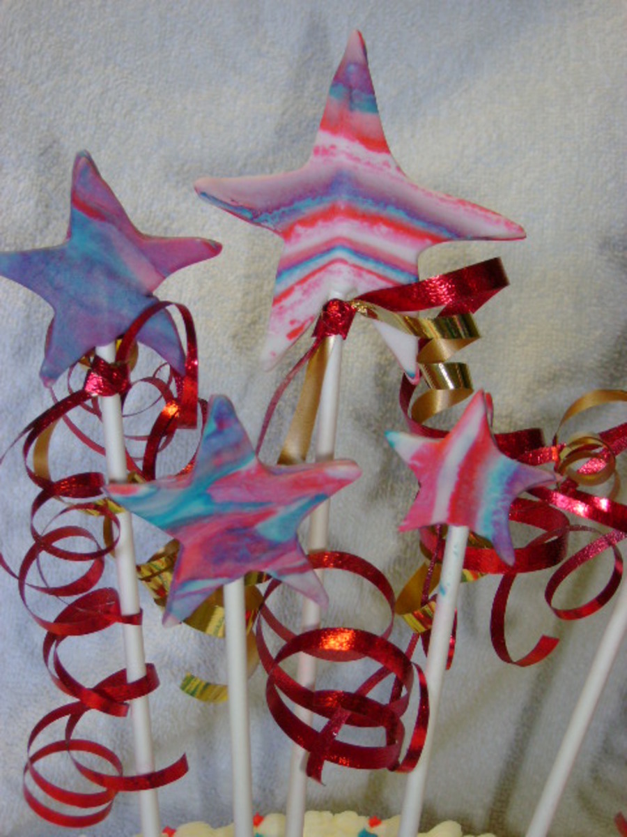 Red, White And Blue Birthday! - CakeCentral.com