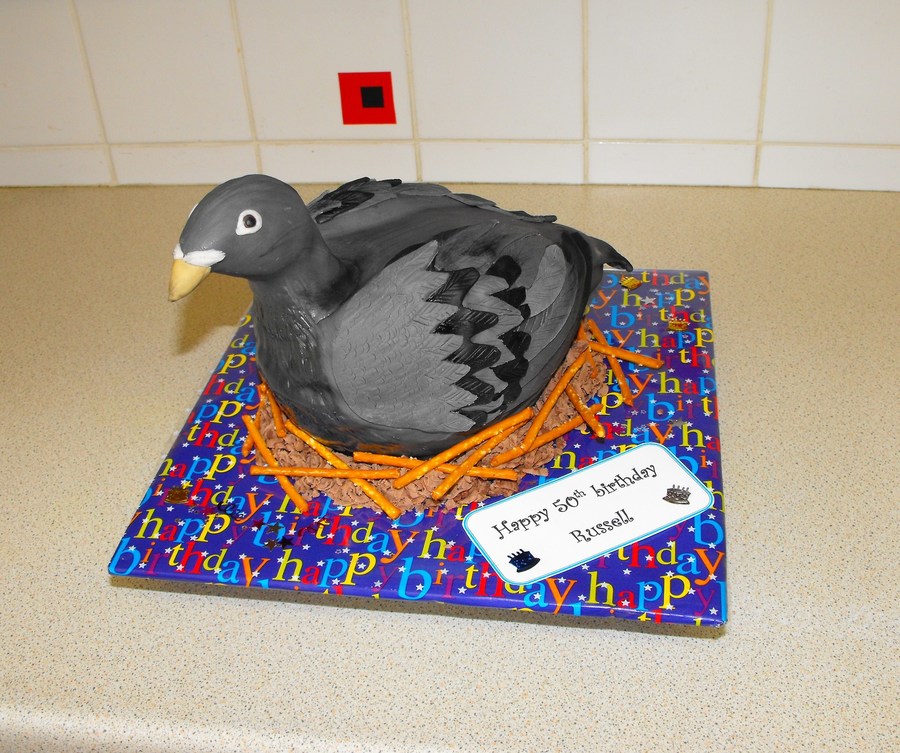 3D Pigeon Cake - CakeCentral.com