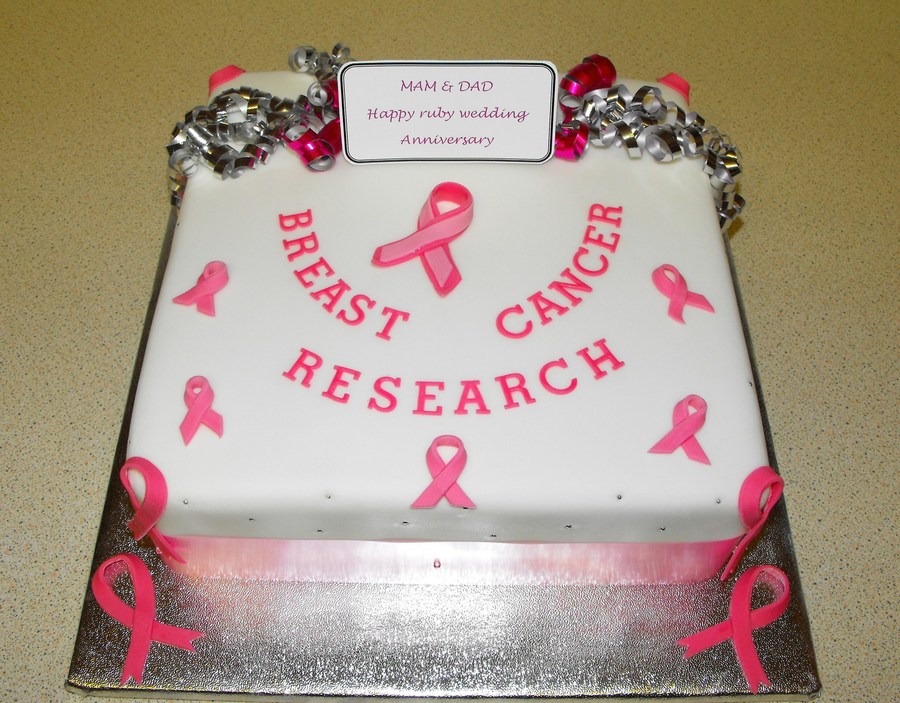 Ruby Anniversary Cake - CakeCentral.com