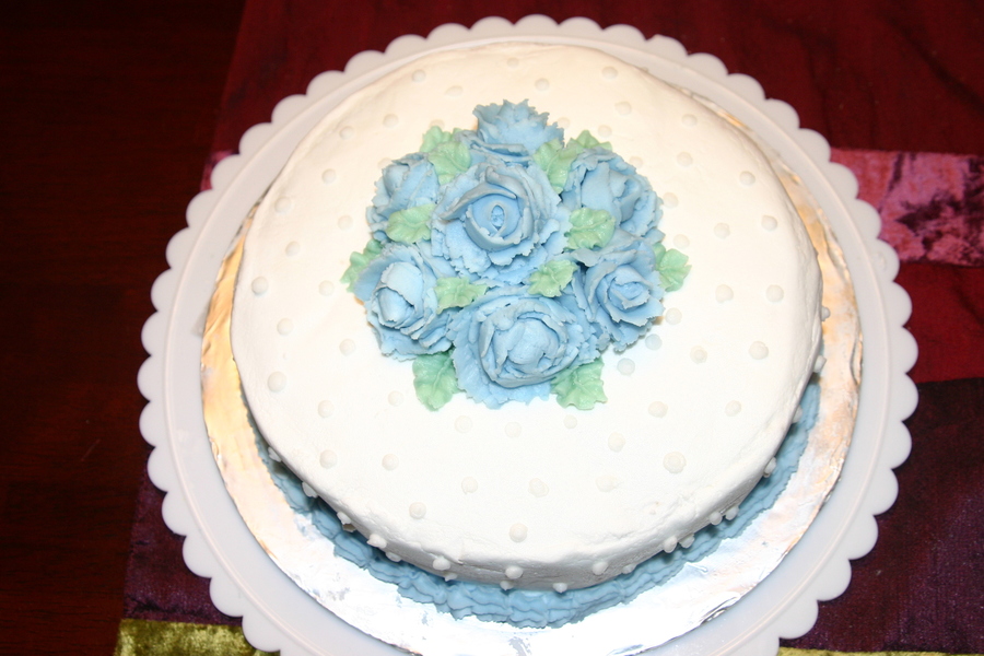 Cake #3. Wilton Cake Class - CakeCentral.com