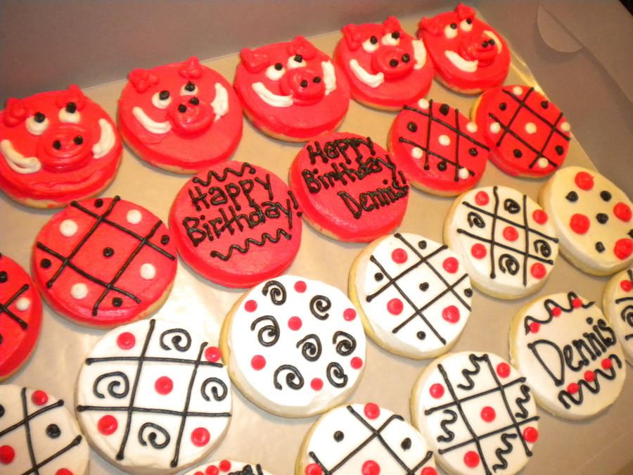 Razorback Themed Cookies - CakeCentral.com