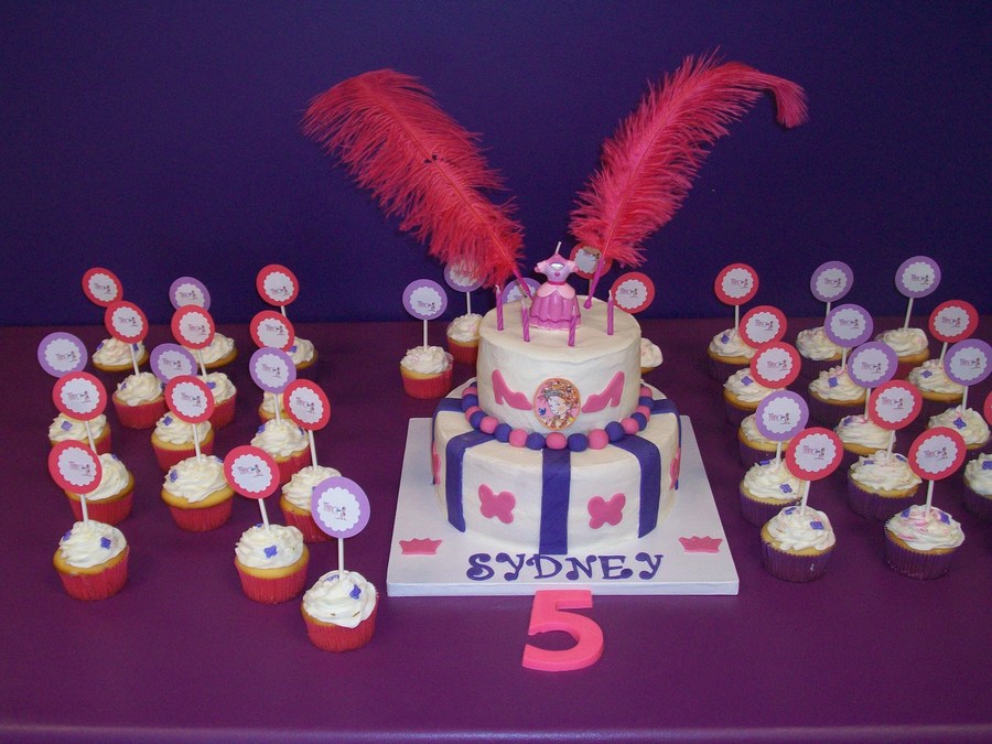 Fancy Nancy Cake! - CakeCentral.com