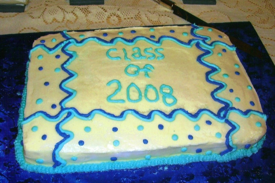 Class Of 2008 Cake - CakeCentral.com