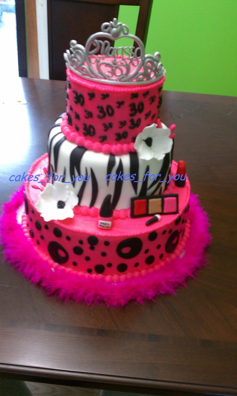 30Th Princess Diva Cake - CakeCentral.com