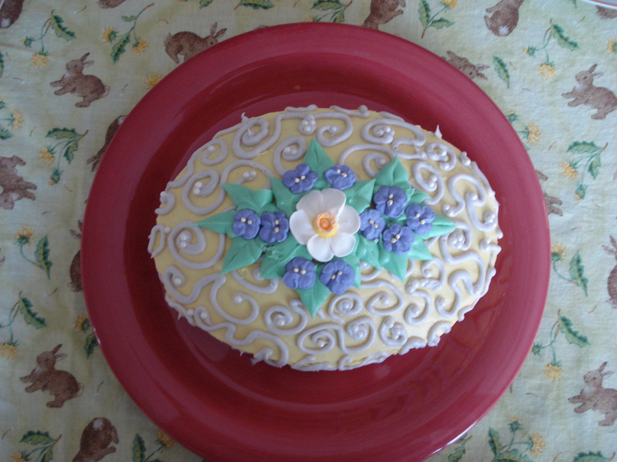 Easter Egg Cake #1 - CakeCentral.com