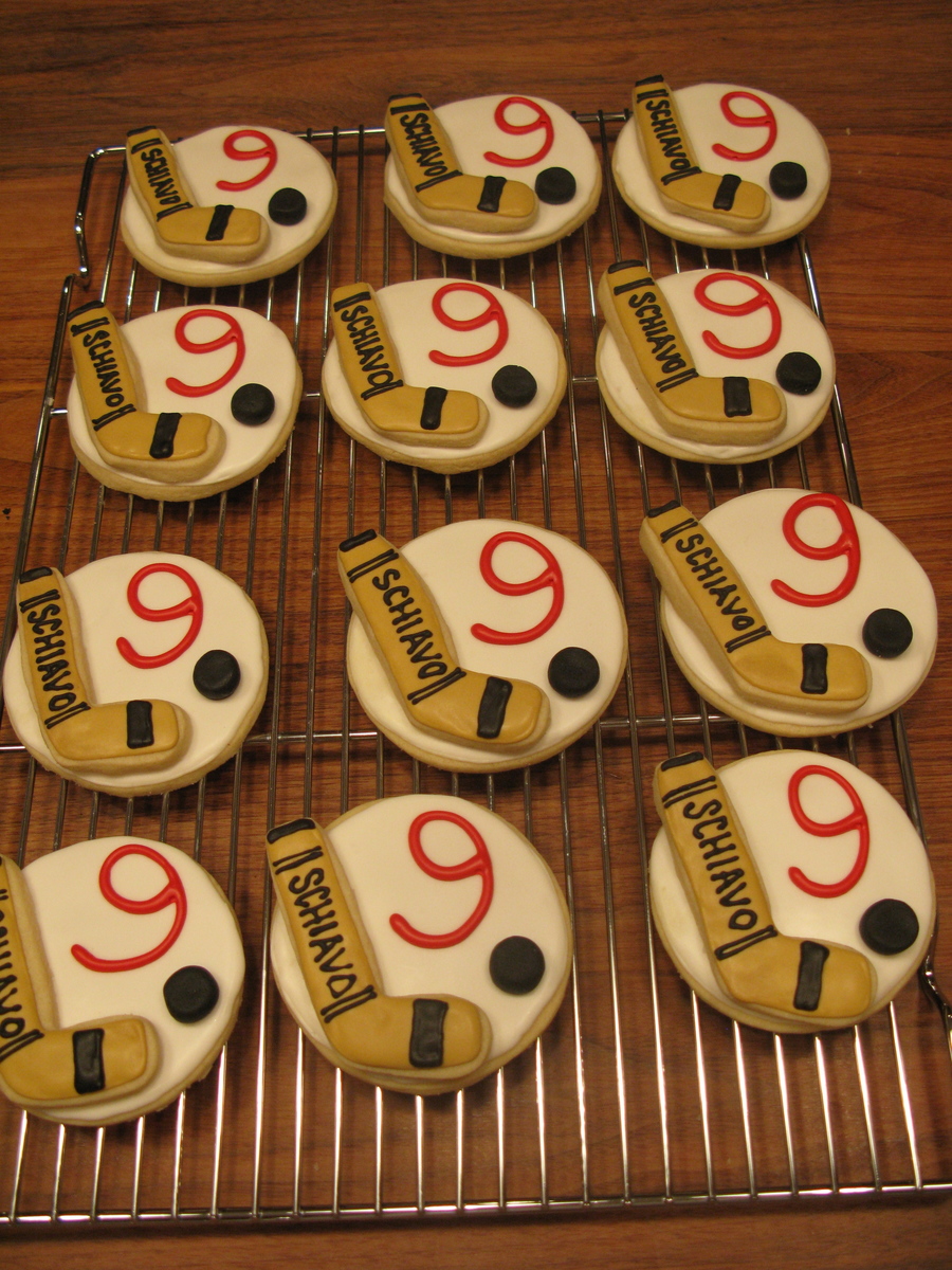 Hockey Cookies - CakeCentral.com
