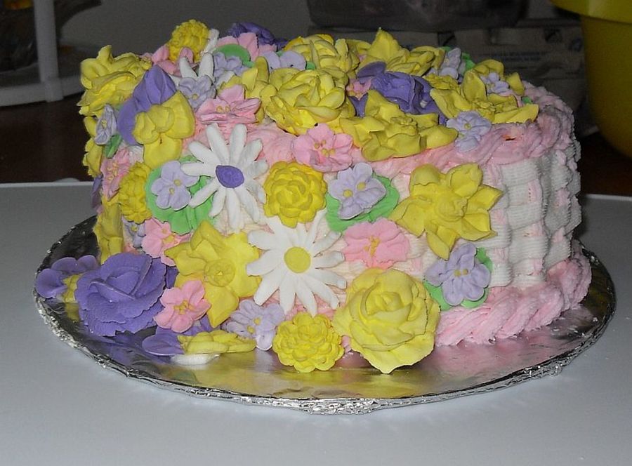 Wilton Course 2 Final Cake - CakeCentral.com