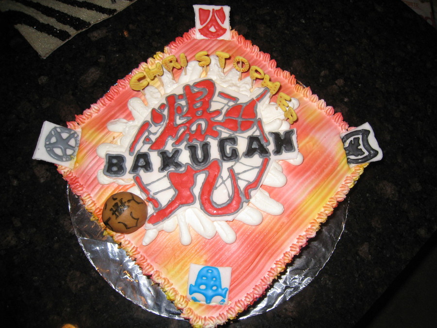 Bakugan Cake - CakeCentral.com