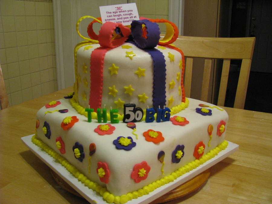 50Th Birthday Cake - CakeCentral.com