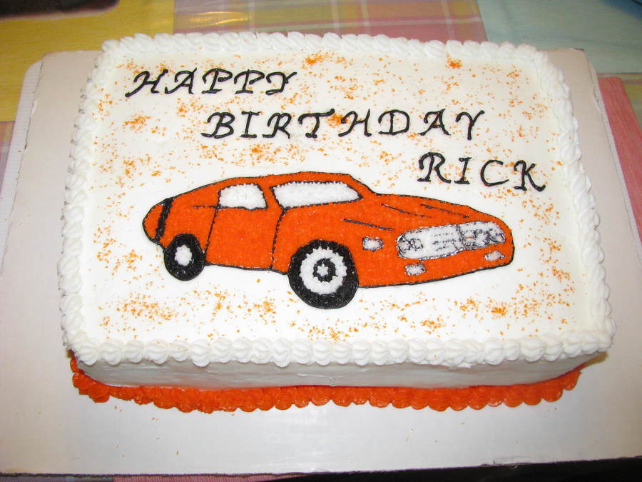 1970 Dodge Charger Cake - CakeCentral.com