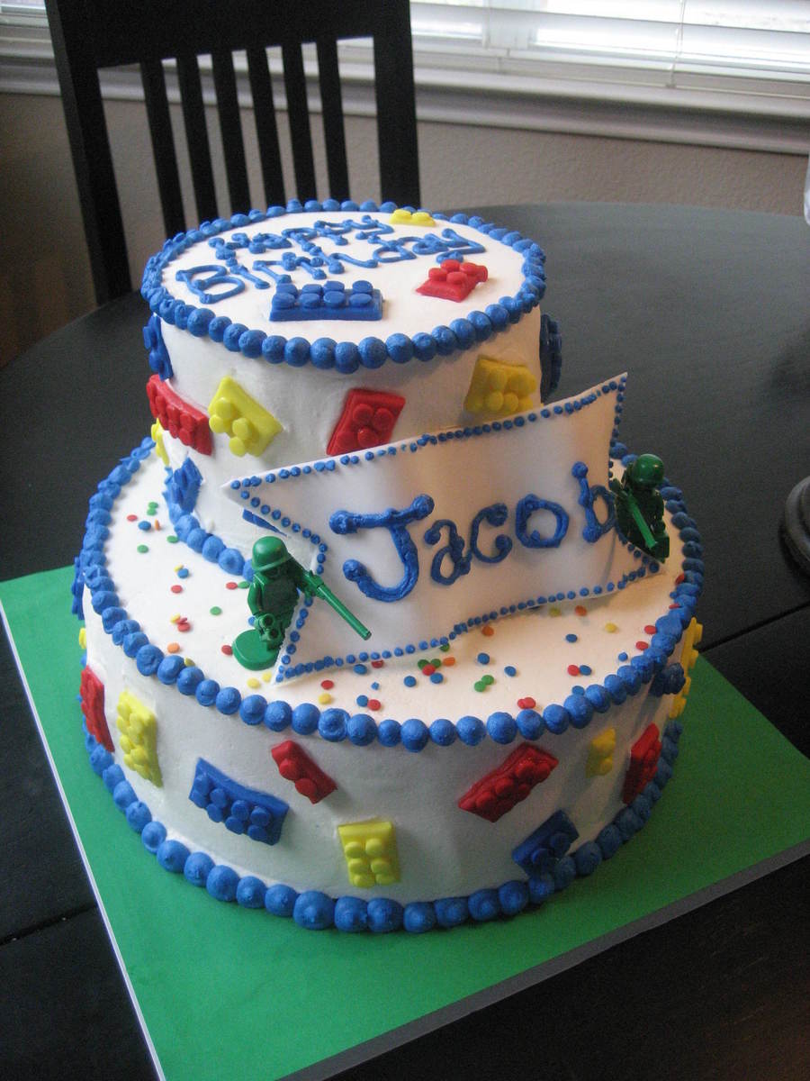 Lego Birthday Cake - CakeCentral.com