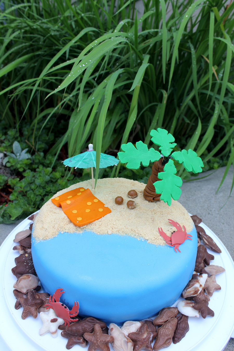 Beach Cake - CakeCentral.com