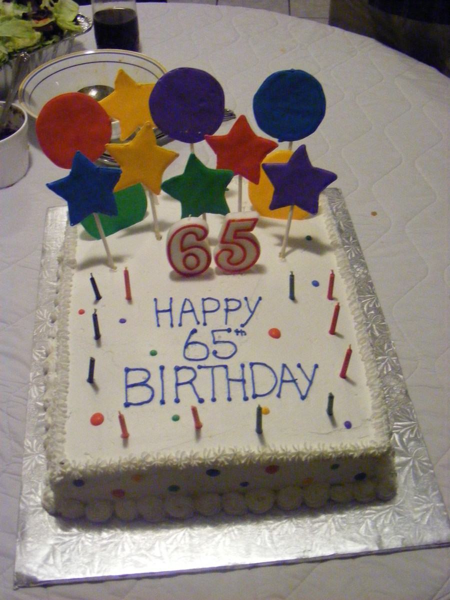 65Th Birthday - CakeCentral.com