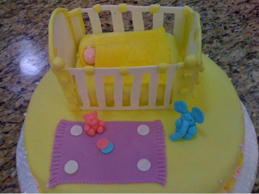 Baby & Crib - CakeCentral.com