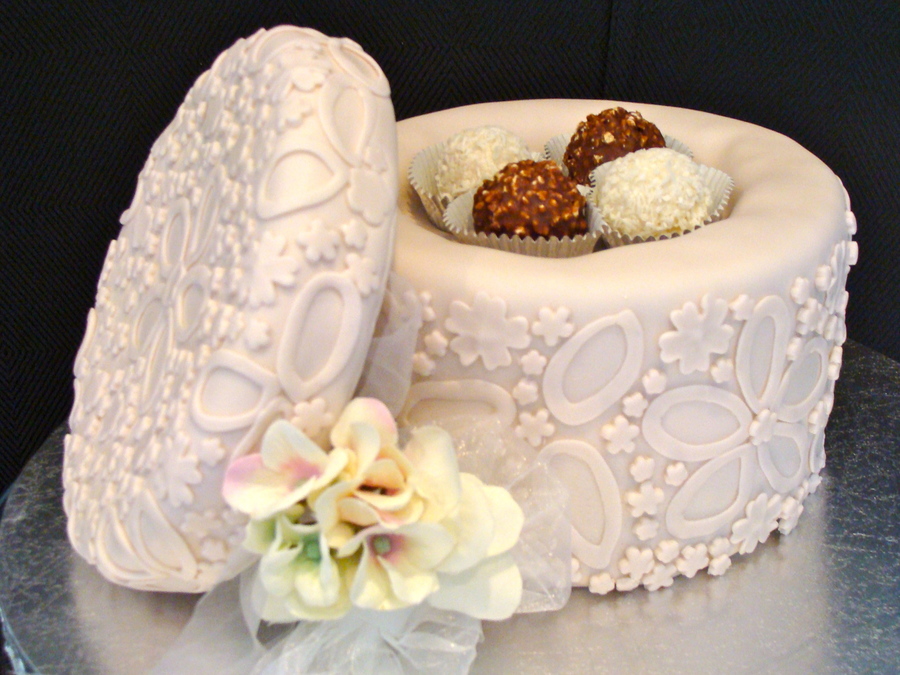 Truffle Box Cake - CakeCentral.com