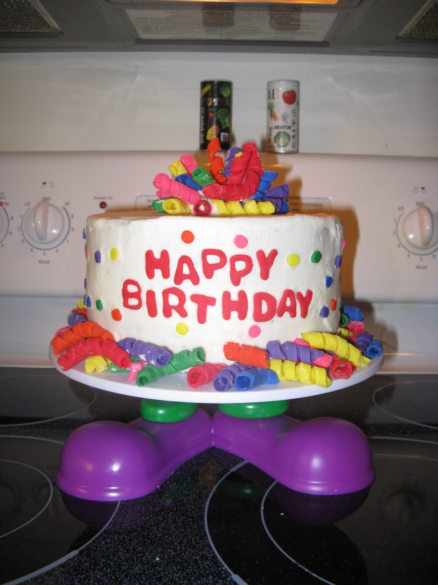 Silly Feet Cake - CakeCentral.com