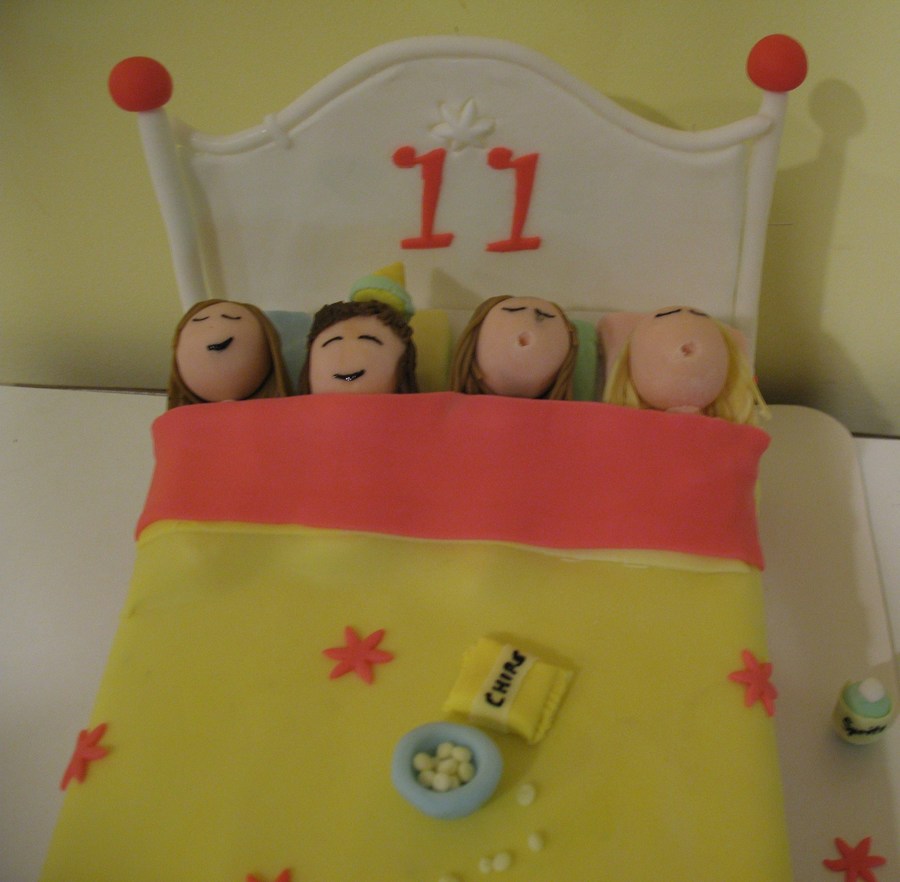 Slumber Party Cake - CakeCentral.com