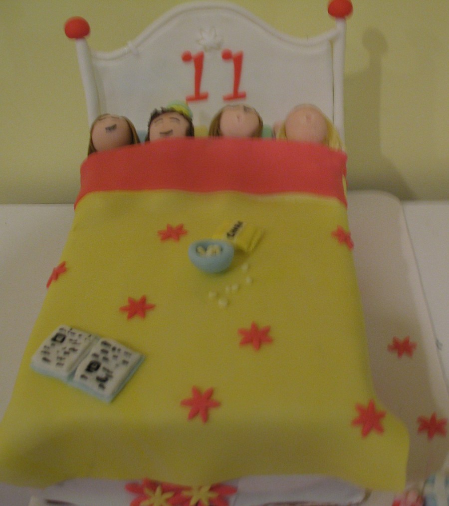 Slumber Party Cake - CakeCentral.com