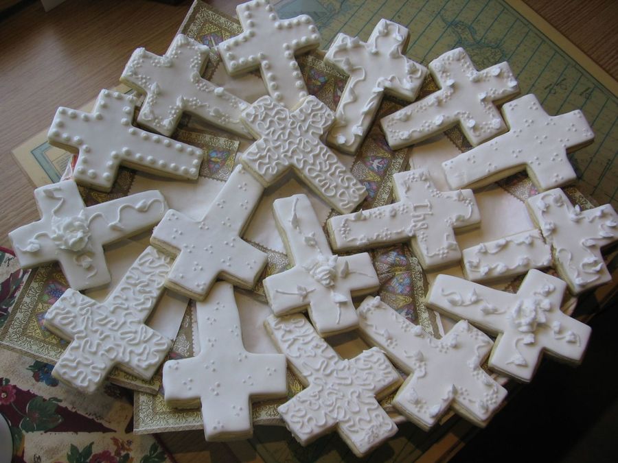 Cross Cookies - CakeCentral.com