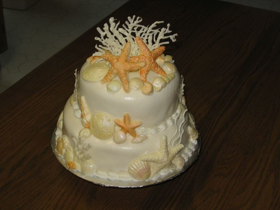 Seashell Cake - CakeCentral.com