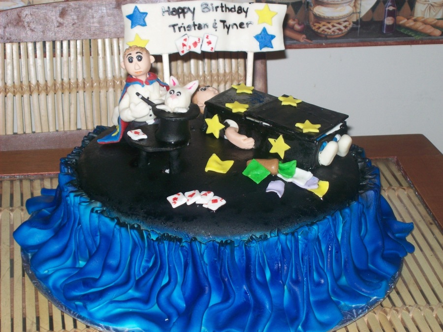 Magician Theme Cake - CakeCentral.com
