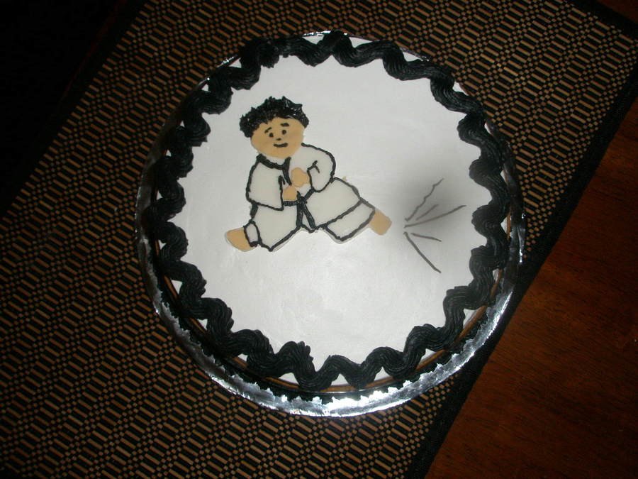 Karate - CakeCentral.com