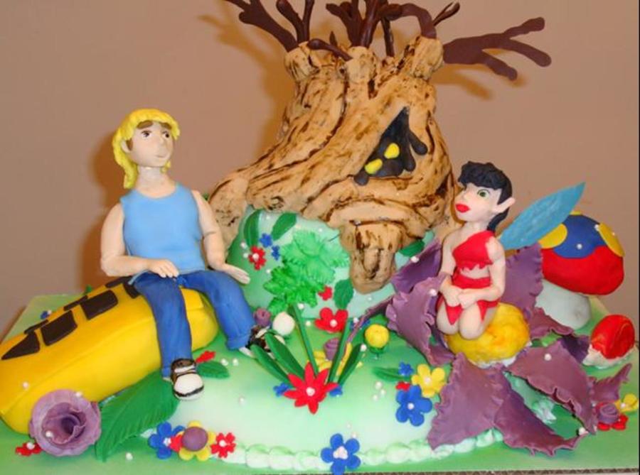 Fern Gully - CakeCentral.com