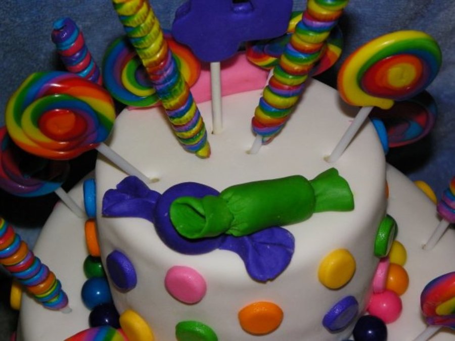 Candy Shop Cake - CakeCentral.com
