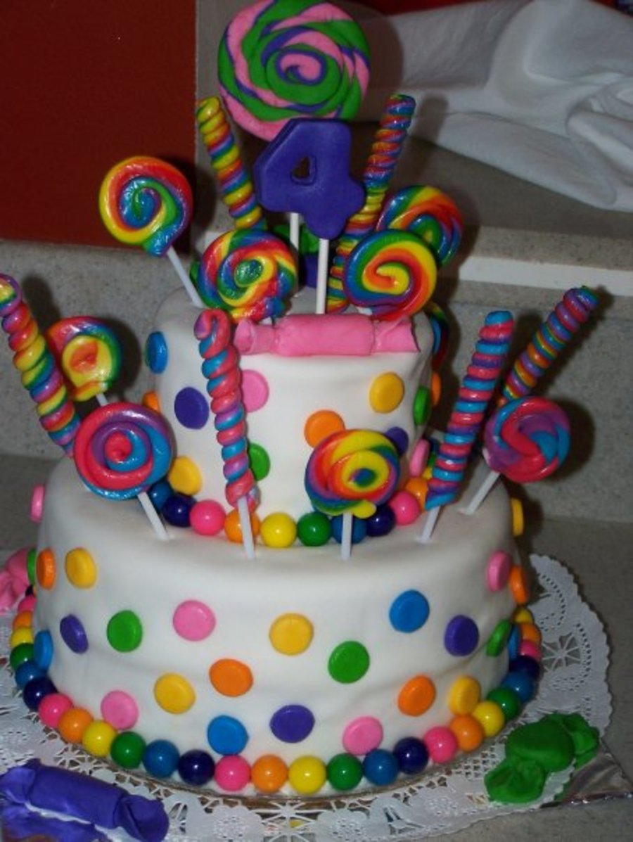 Candy Shop Cake - CakeCentral.com